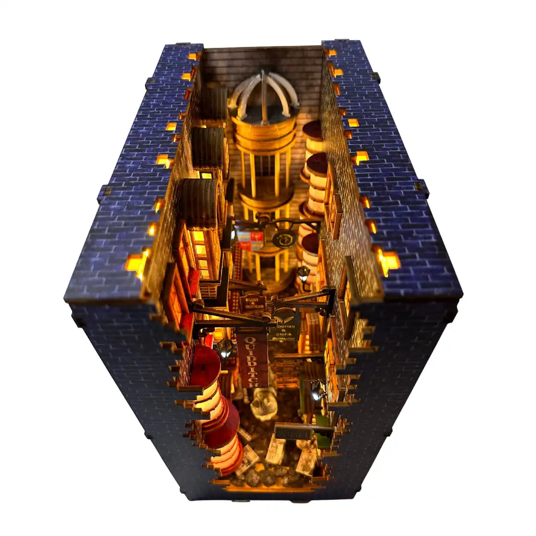 Book Nook Diagon Alley (3 Etagen) | Book Nook Deutschland Book Nook Diagon Alley (3 Etagen) | Book Nook Deutschland
