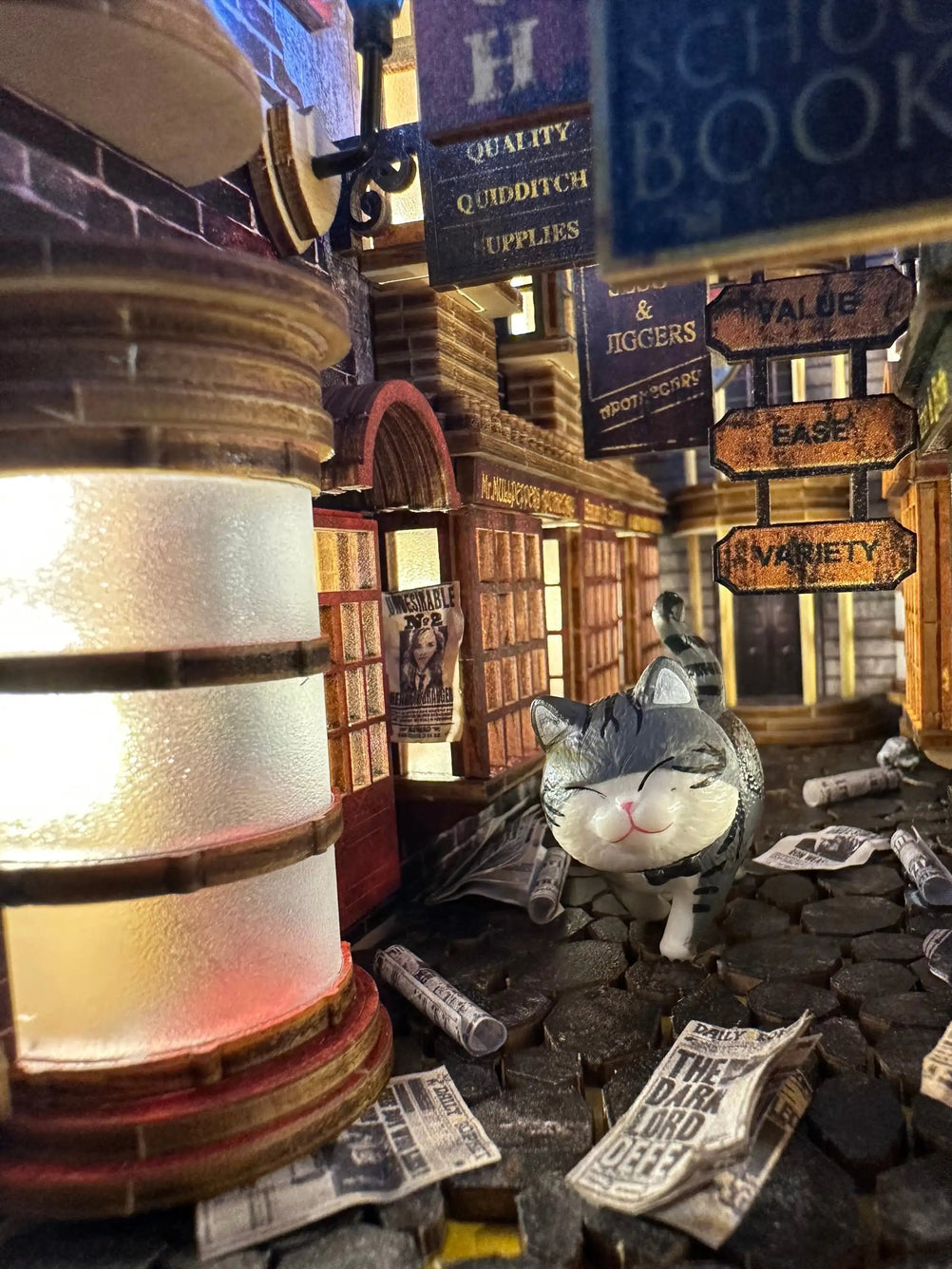 Book Nook Diagon Alley (3 Etagen) | Book Nook Deutschland